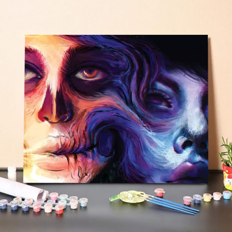 Paint by Numbers Kit-Exchange Face – Craft Painting